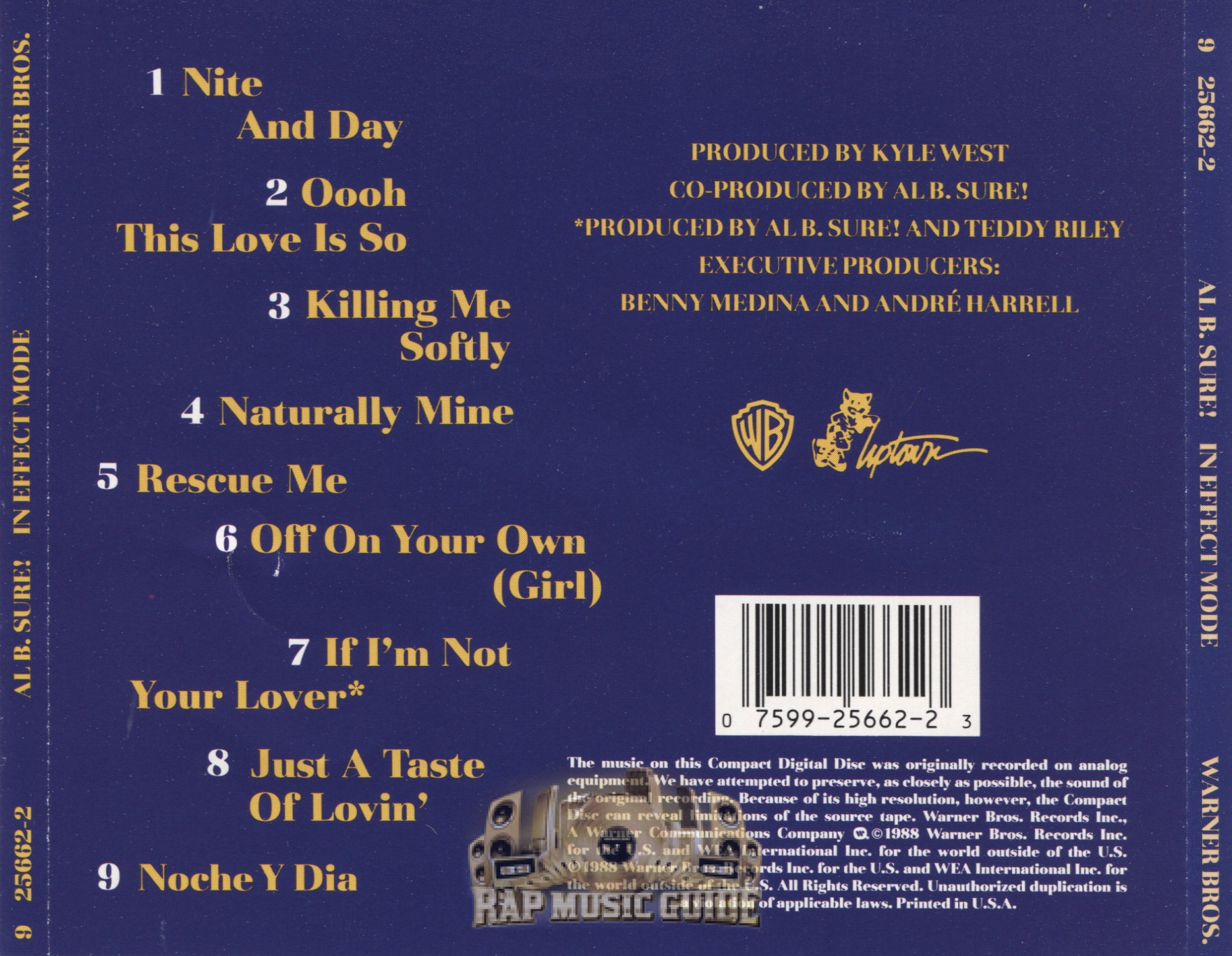 Al B. Sure! - In Effect Mode: CD | Rap Music Guide Al B. Sure! - In Effect Mode: CD | Rap Music Guide